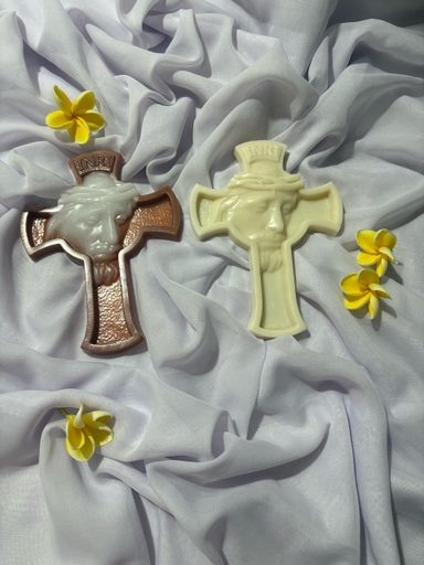 Jesus cross wax statue - MO.lk - MO.lk